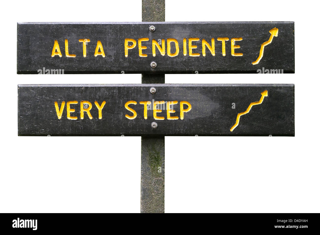 Steep grade road sign hi-res stock photography and images - Alamy