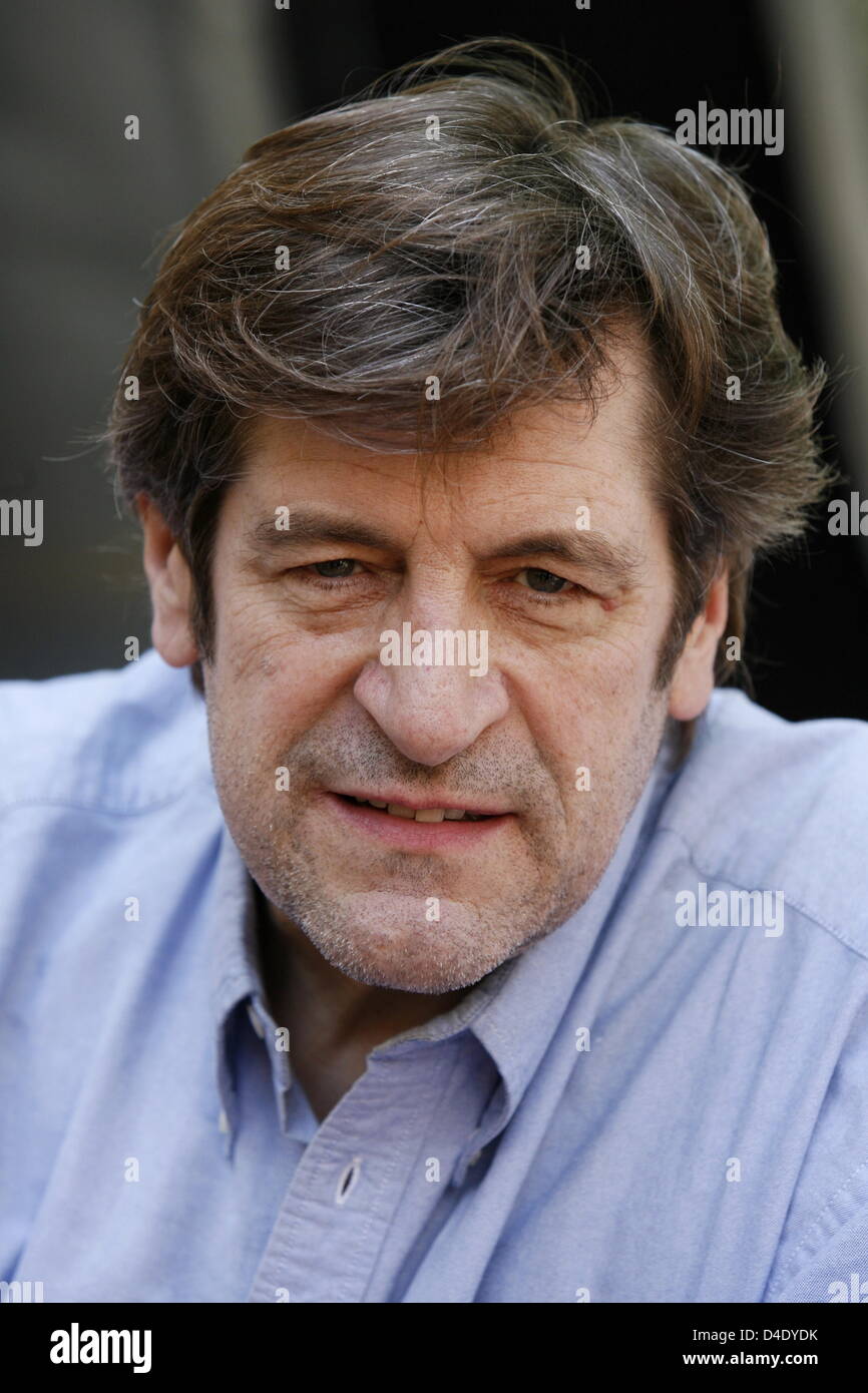 French actor Jacques Frantz portrayed during the shooting of the film ...