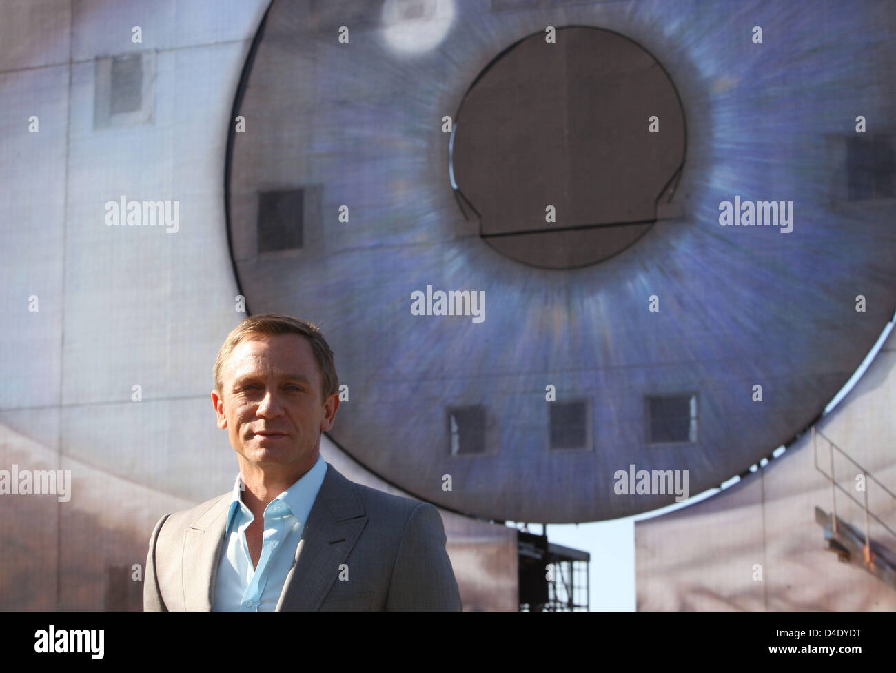 British 'James Bond' actor Daniel Craig poses during a photo call on ...