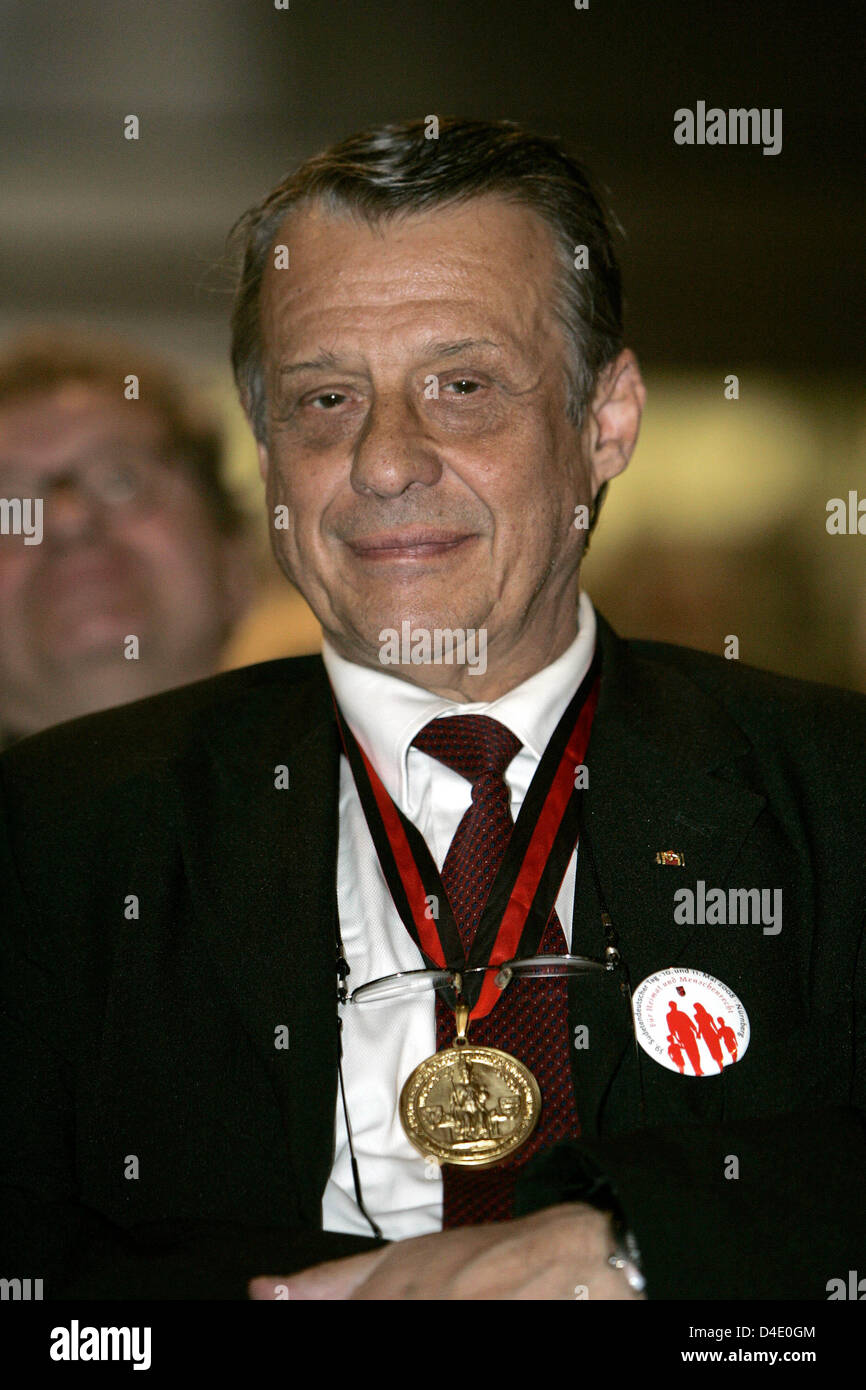Czech publisher Petr Uhl pictured at the 59th Sudeten Germans Day ...