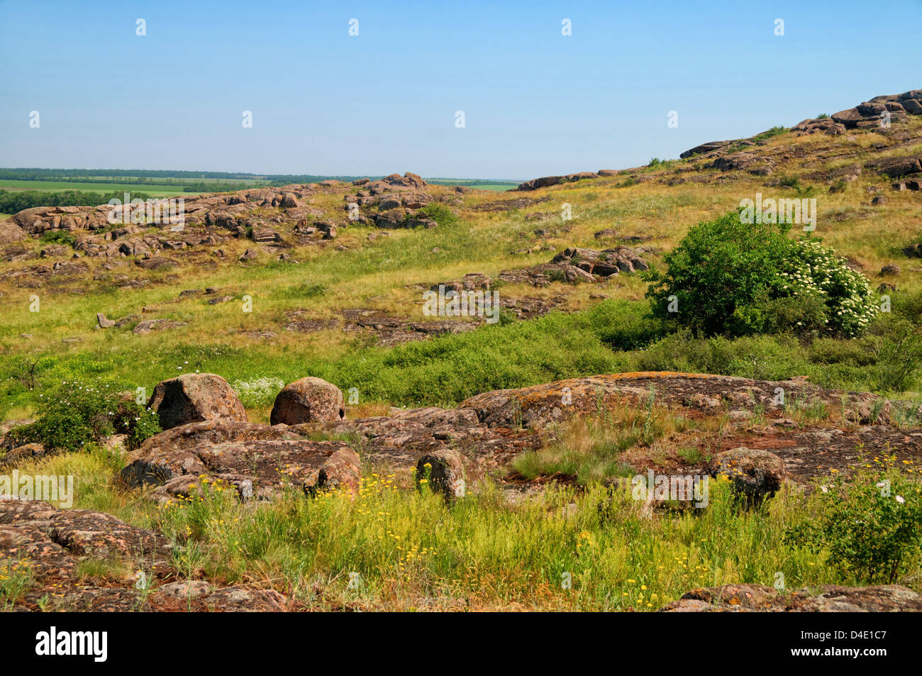 Nature reserve Stone Tombs, Ukraine Stock Photo - Alamy