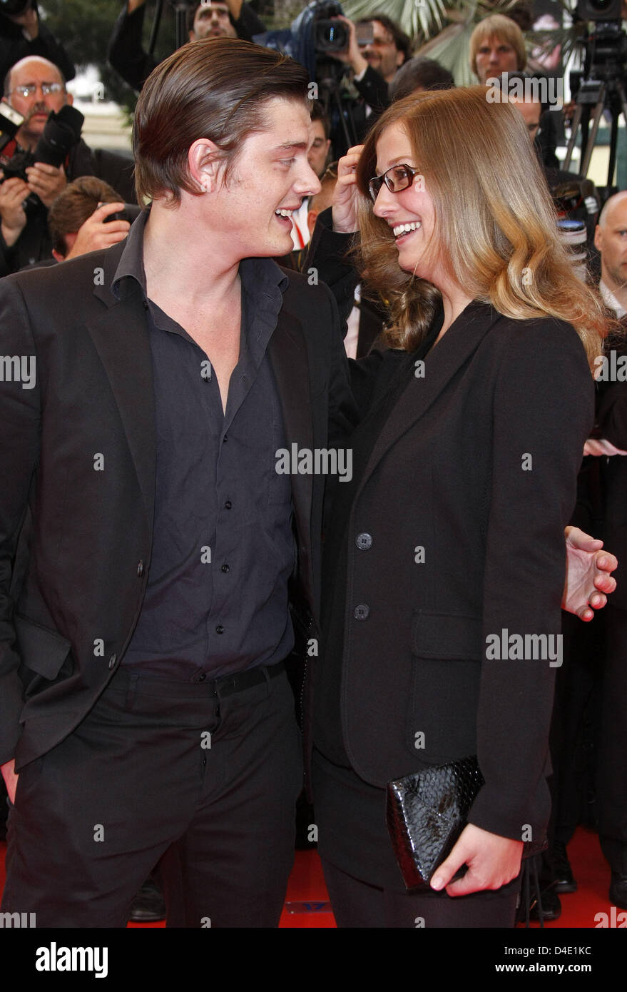 British actor Sam Riley and his girfriend Geman actress Alexandra Maria ...