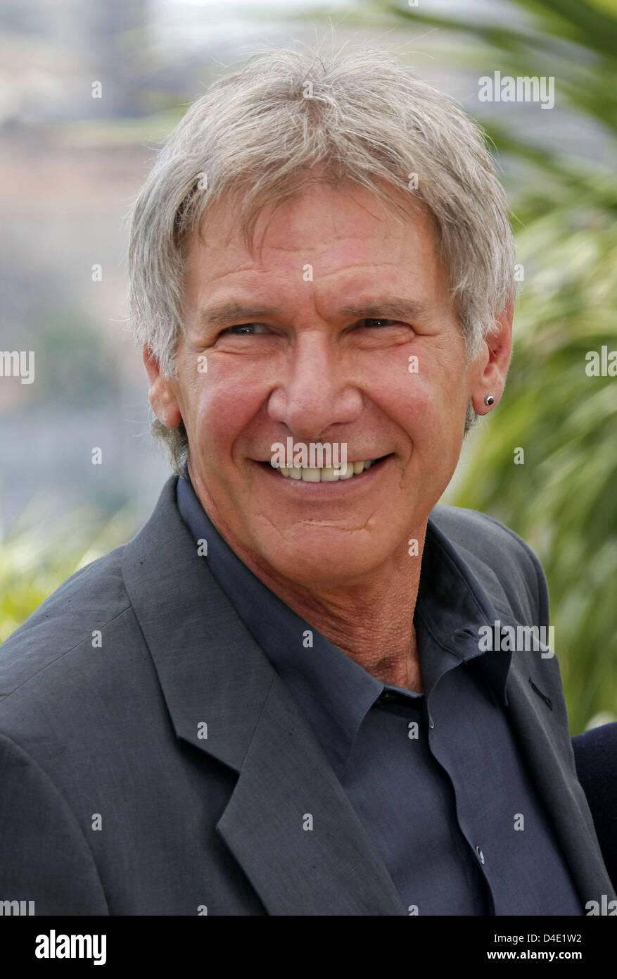 US actor Harrison Ford poses for photographers before a press ...