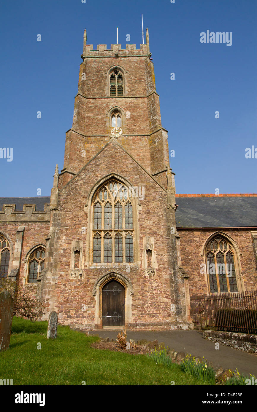 Church Dunster Somerset England, Priory Church of St George a 15th ...