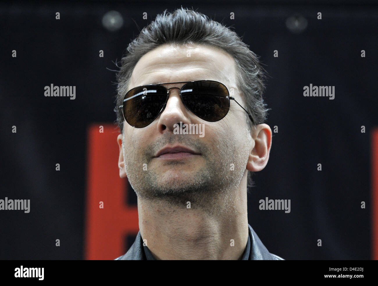 David Gahan, singer of Depeche Mode, seen during a press conference at ...
