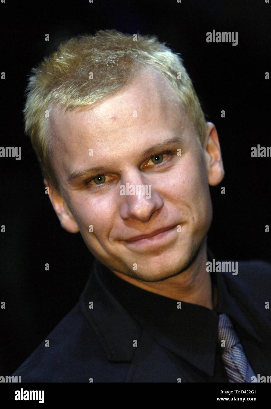 German actor Robert Stadelober arrives for the Germany premiere of her ...