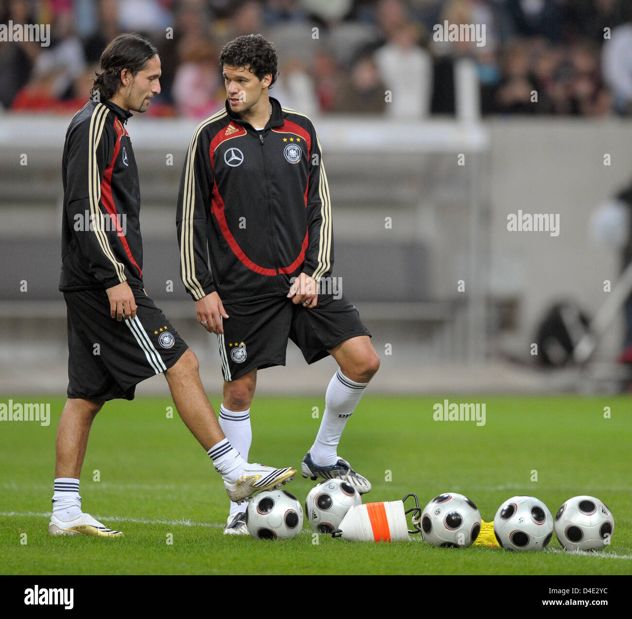 German soccer players michael ballack hi-res stock photography and ...