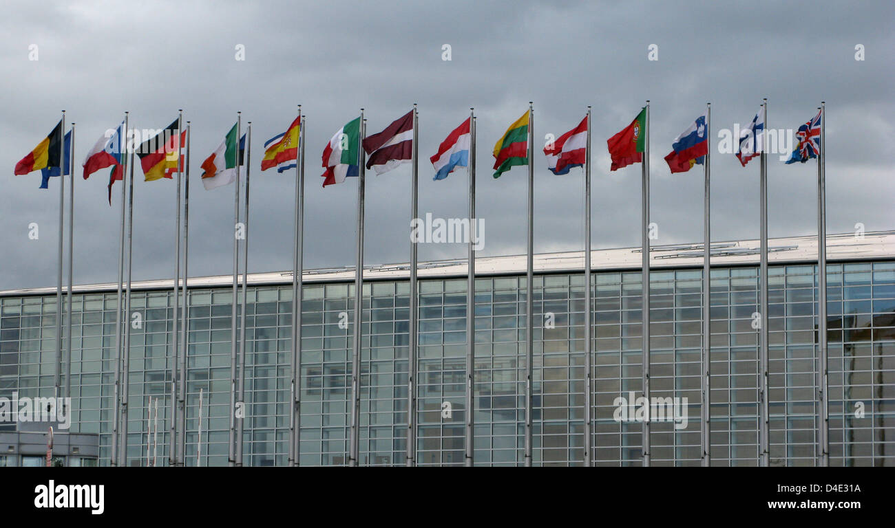 The picture shows the European Parliament in Strasbourg, France, 02 ...