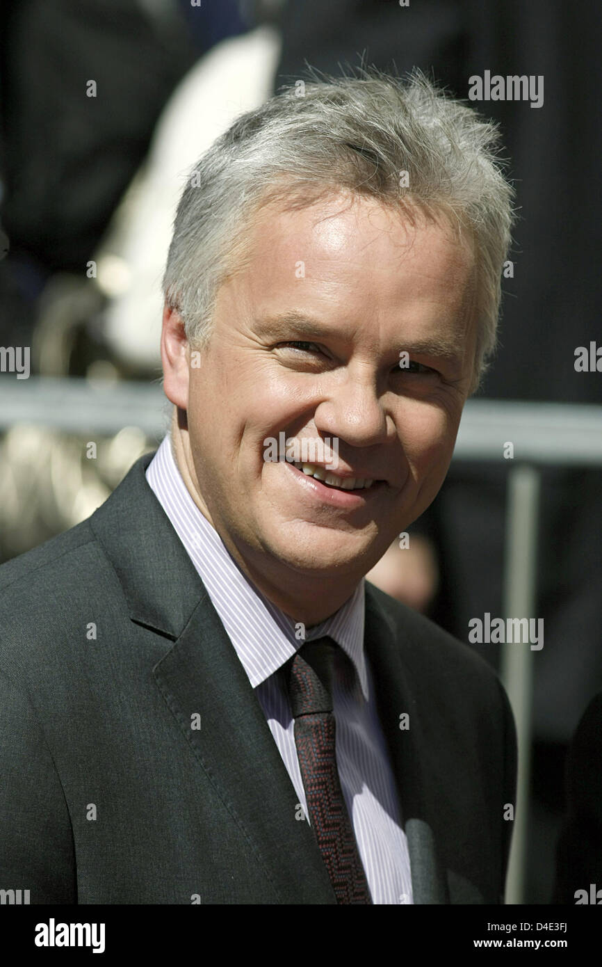 Actor Tim Robbins is pictured after receiving the 2.371st star on the ...