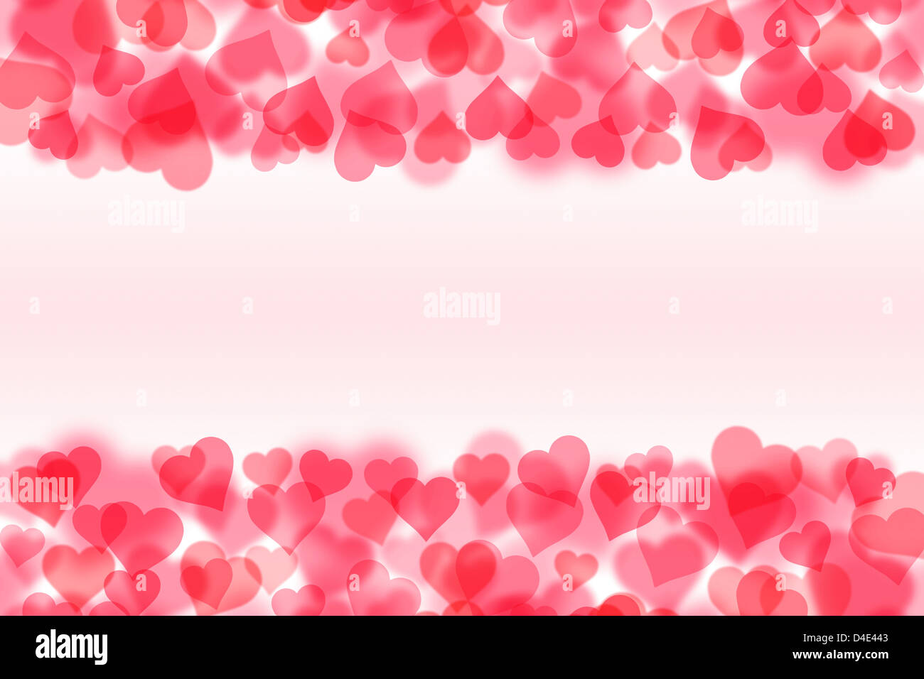 abstract background with hearts and place for text Stock Photo - Alamy