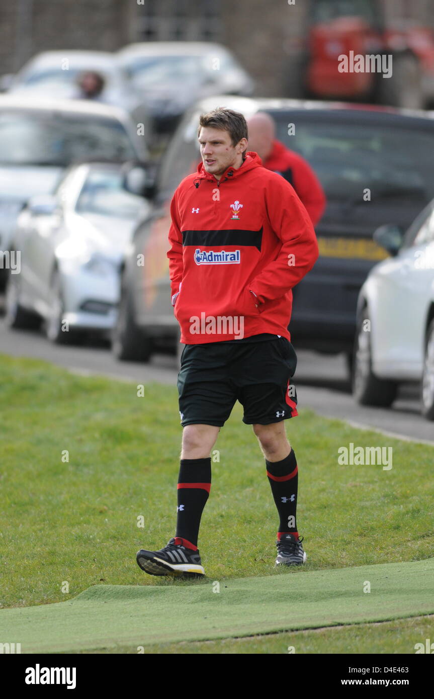 Dan Biggar arrives for Wales rugby team training session at the Vale ...