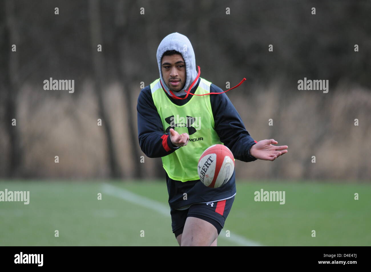 Wales players training session vale resort hi-res stock photography and ...