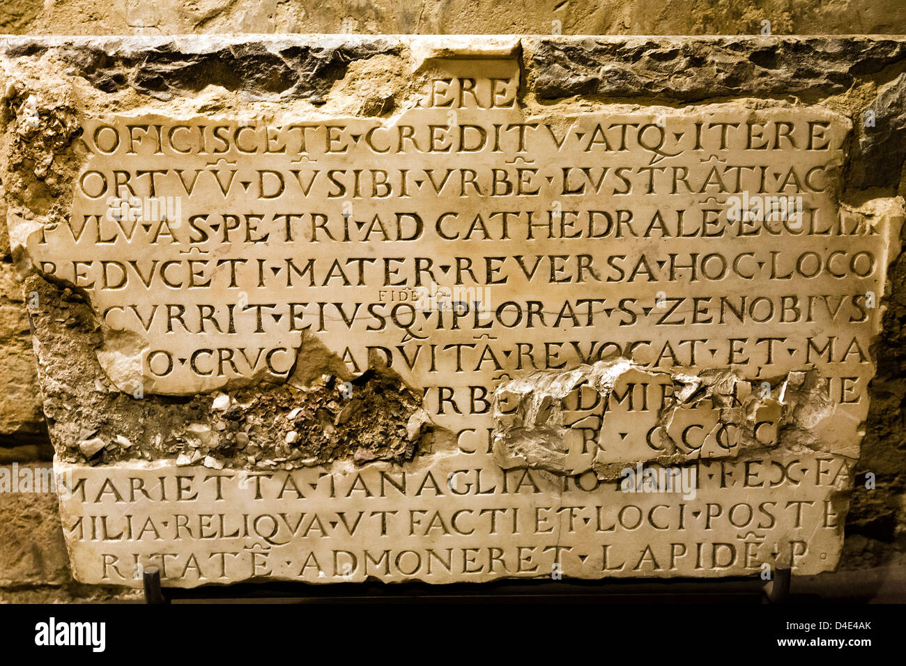 The historically significant archaeological discoveries below the Duomo ...