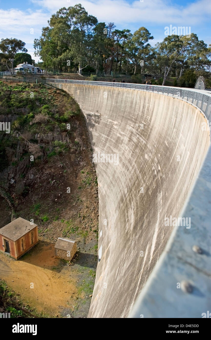 Steep concrete wall; australia Stock Photo - Alamy