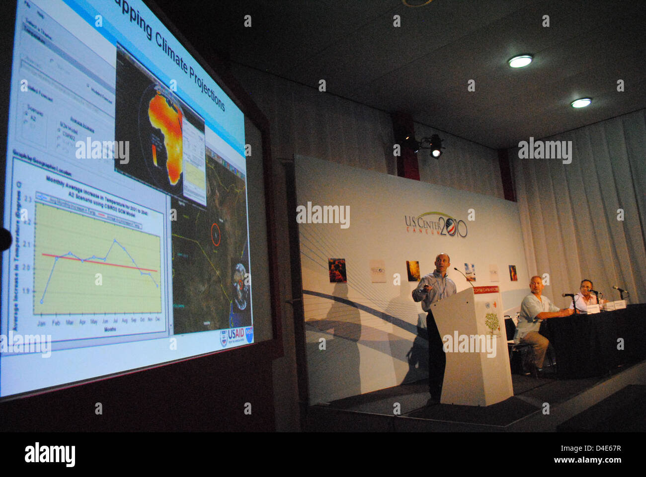 NASÄ's Daniel Irwin Showcases the SERVIR Project Stock Photo - Alamy