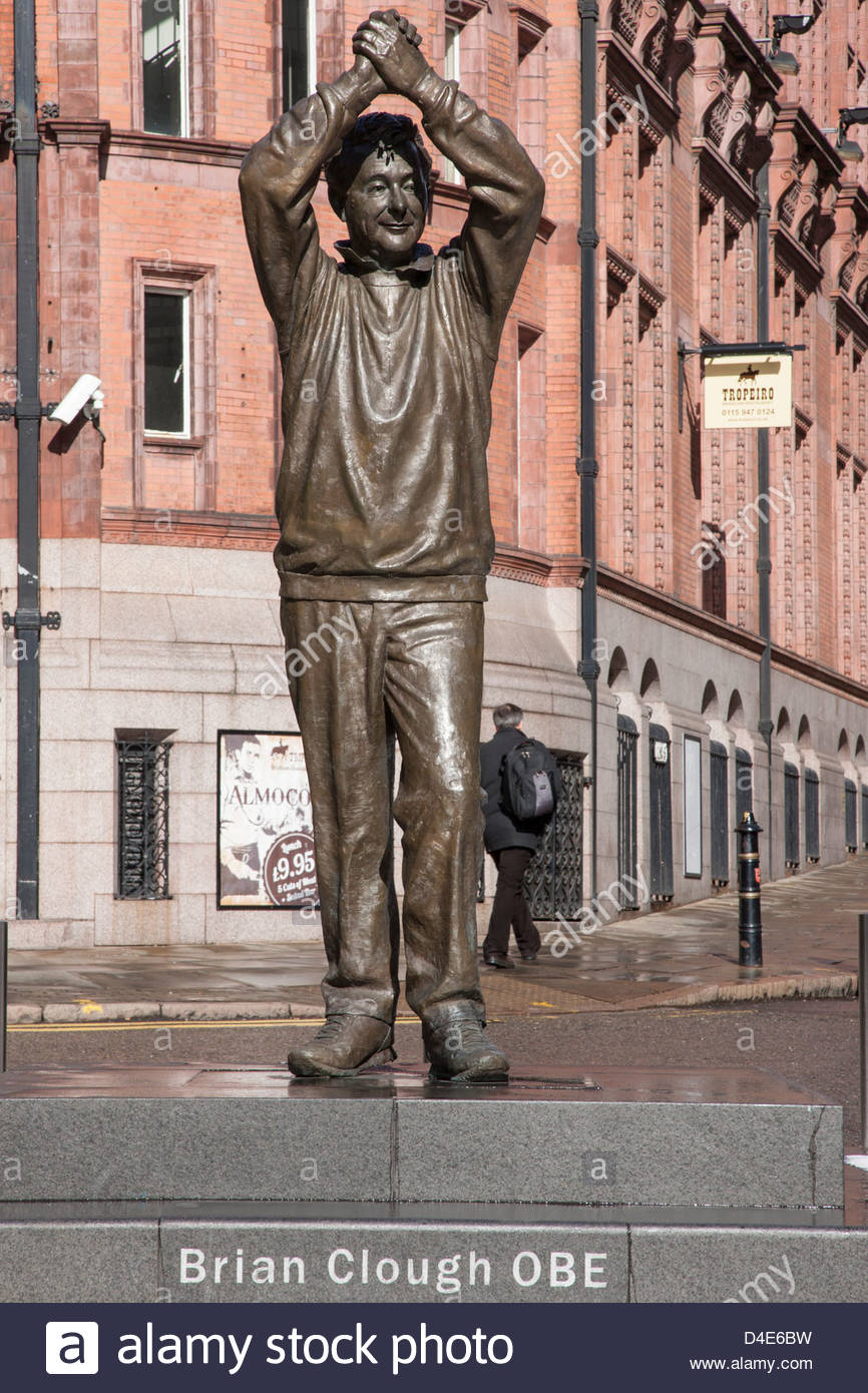 Statue Brian Clough High Resolution Stock Photography and Images - Alamy