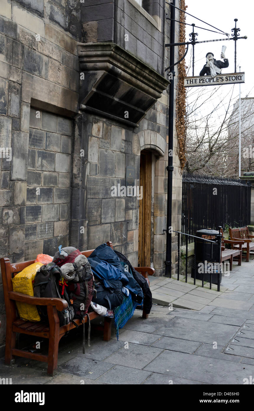 Sleeping rough scotland hi-res stock photography and images - Alamy