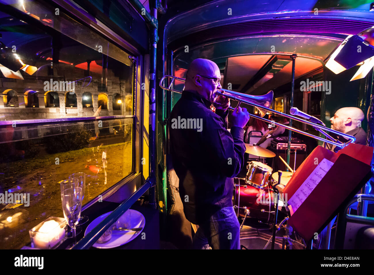 Tram rome jazz hi-res stock photography and images - Alamy