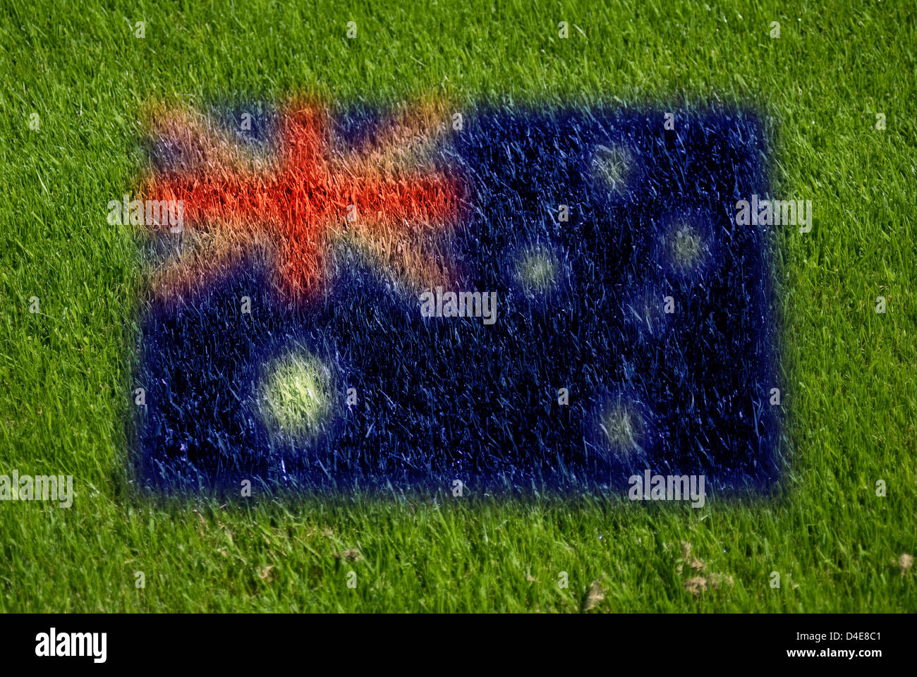 Flag australia on rugby hi-res stock photography and images - Alamy
