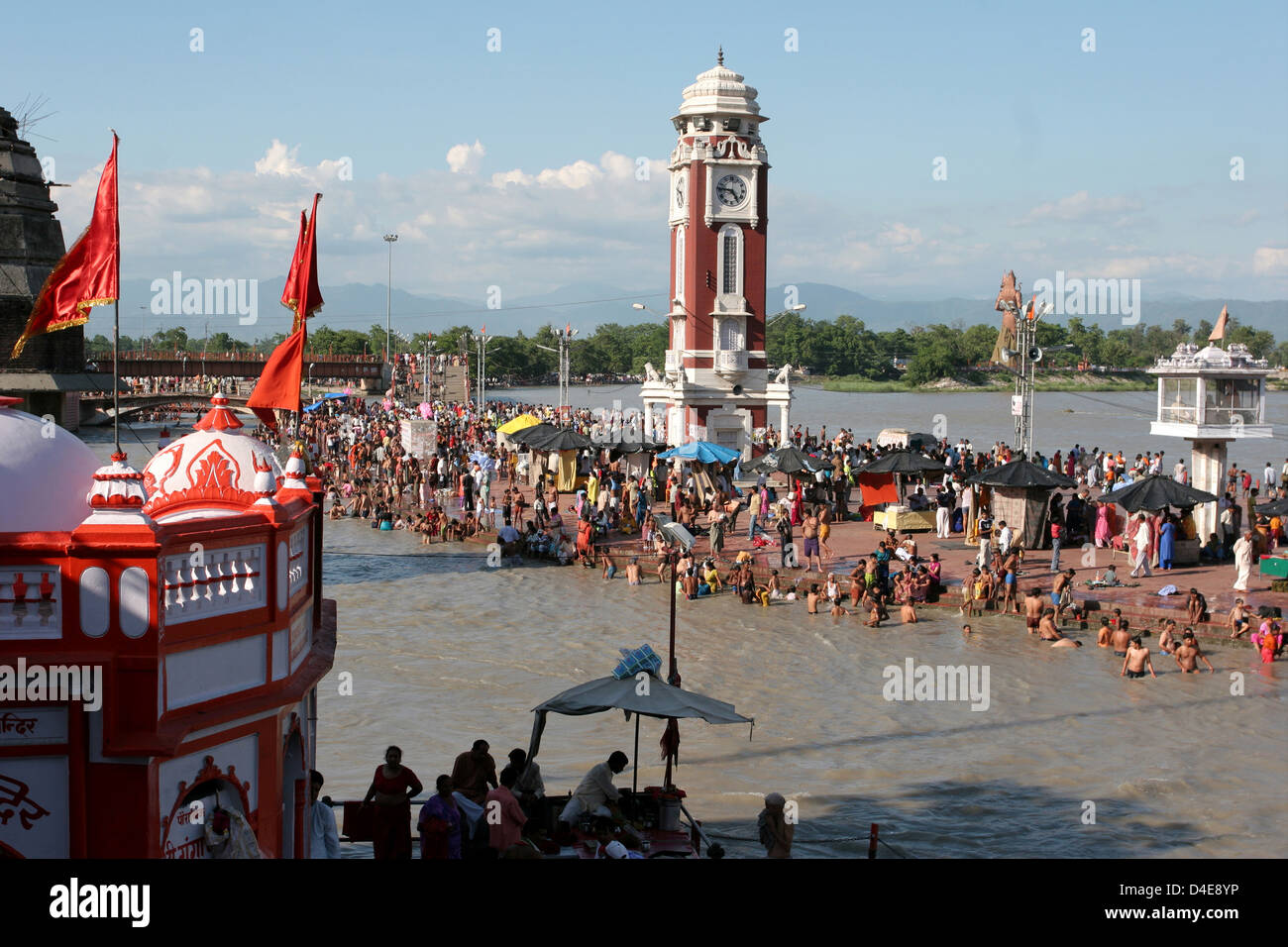 Har Ki Pairi Ghat in Haridwar Stock Photo - Alamy