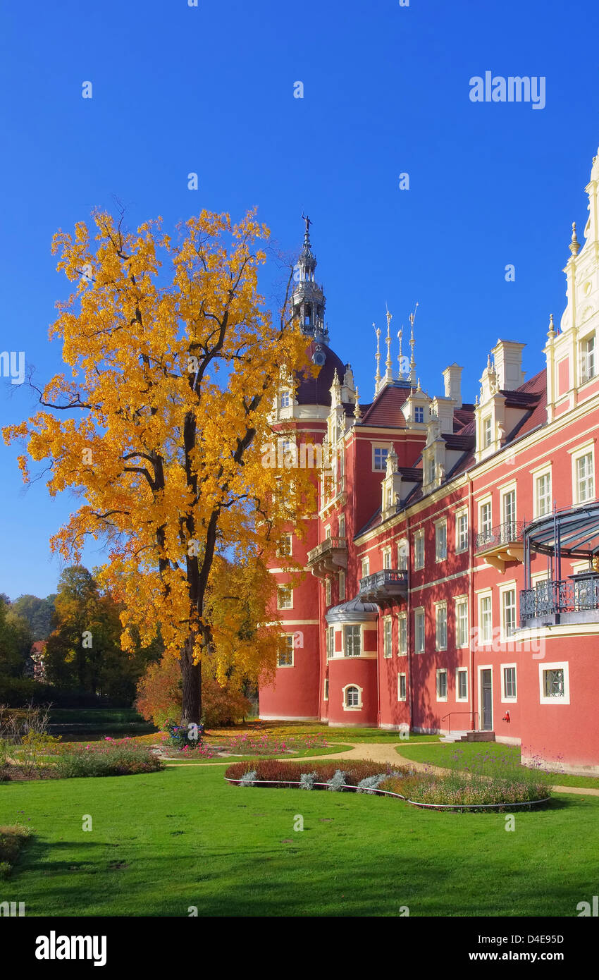 Bad Muskau Schloss - Bad Muskau palace 01 Stock Photo - Alamy