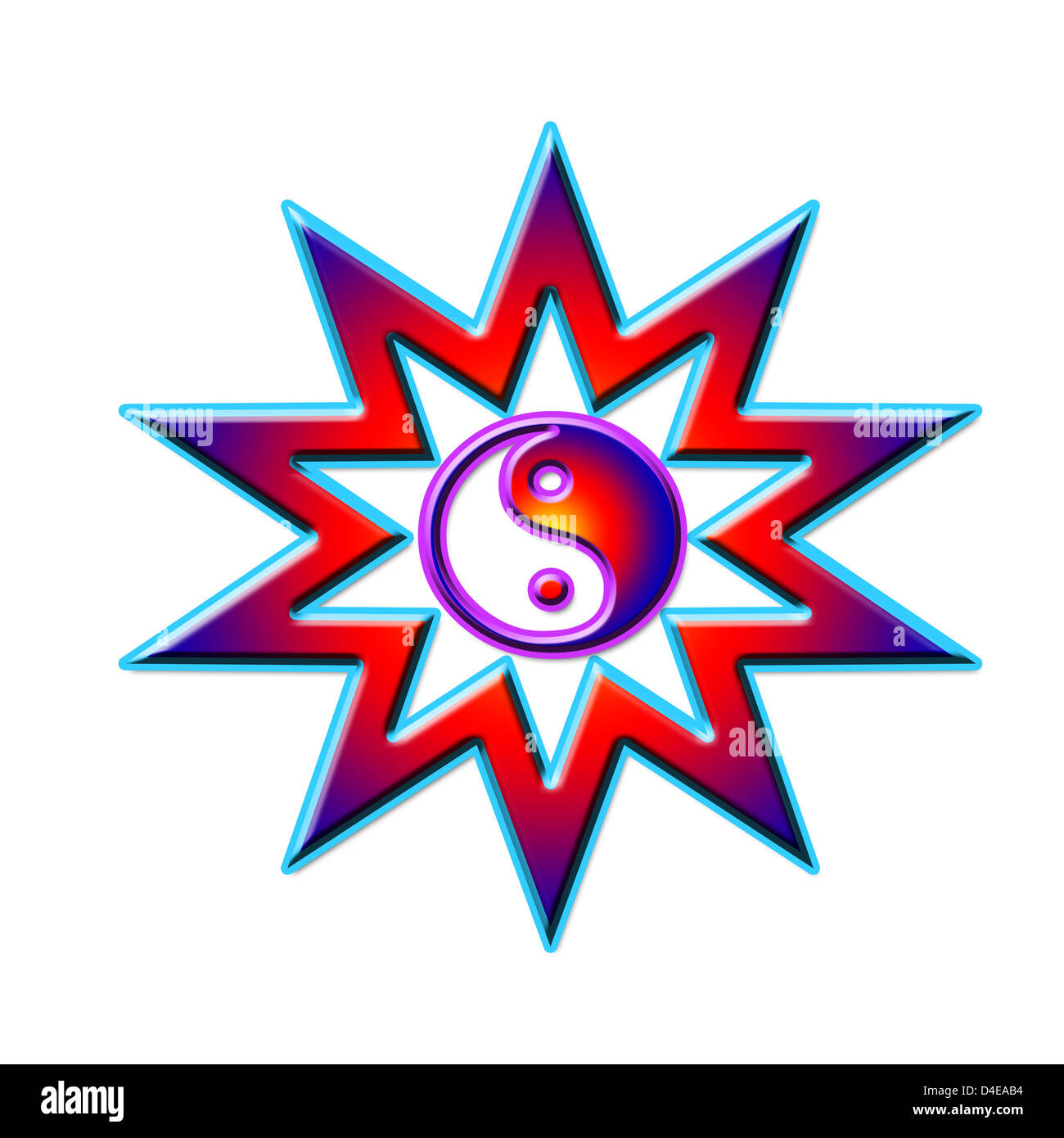this symbol yin yang in sun and this symbol yin yang by various of the ...