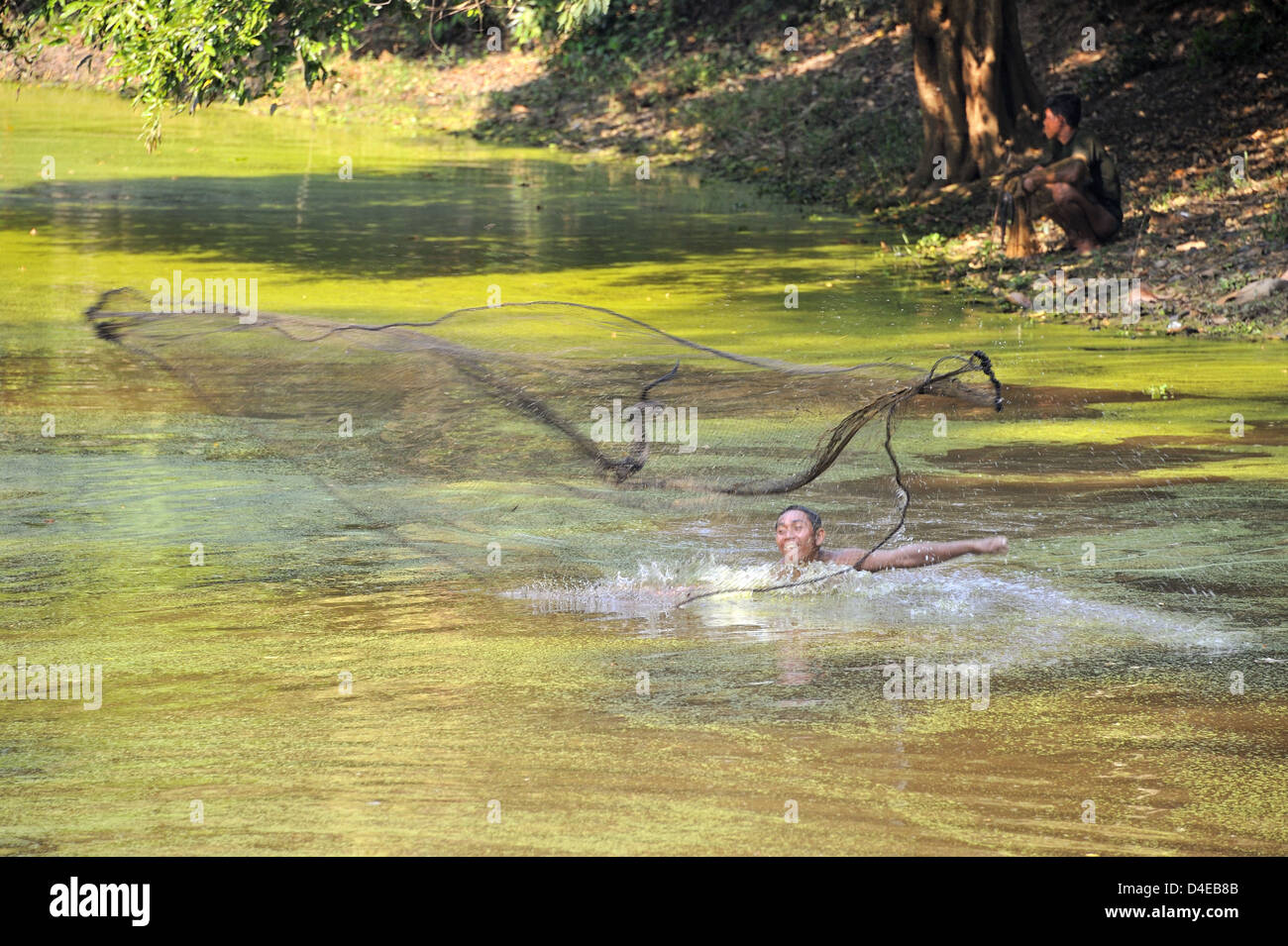 Boy casting hi-res stock photography and images - Alamy