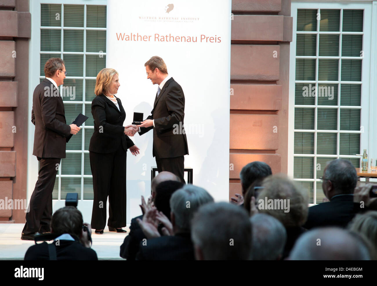 Secretary Clinton Receives the Rathenau Prize Stock Photo - Alamy