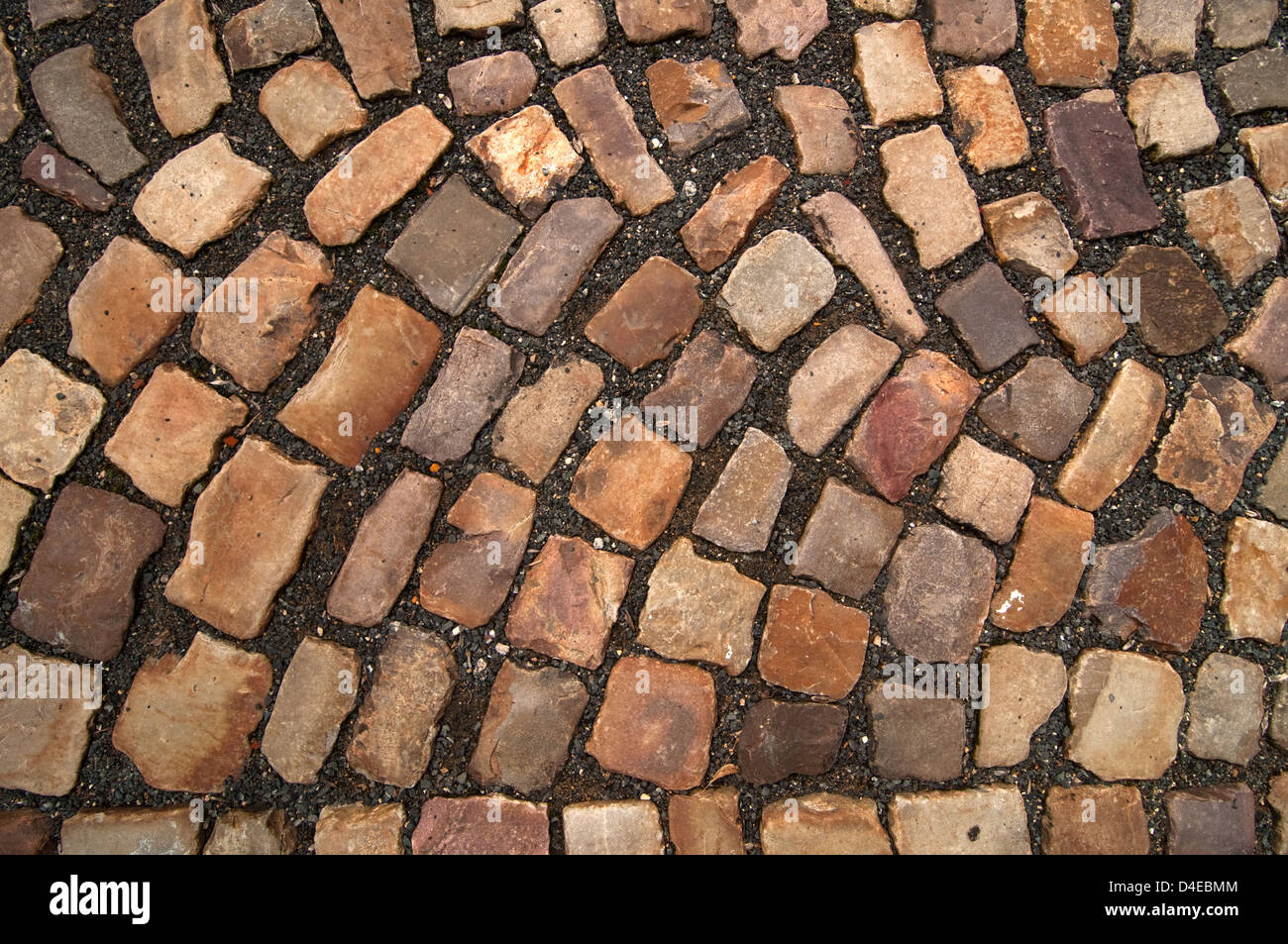 Dark gray cobble road hi-res stock photography and images - Alamy
