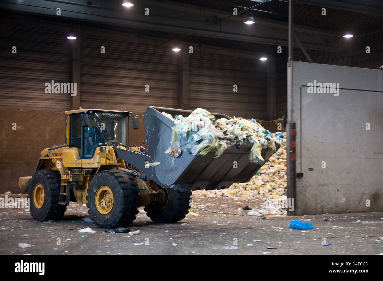 Berlin, Germany, GmbH on the recycling of Alba recycling Stock Photo ...