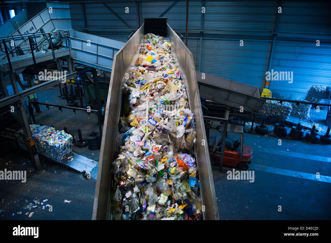 Berlin, Germany, GmbH on the recycling of Alba recycling Stock Photo ...