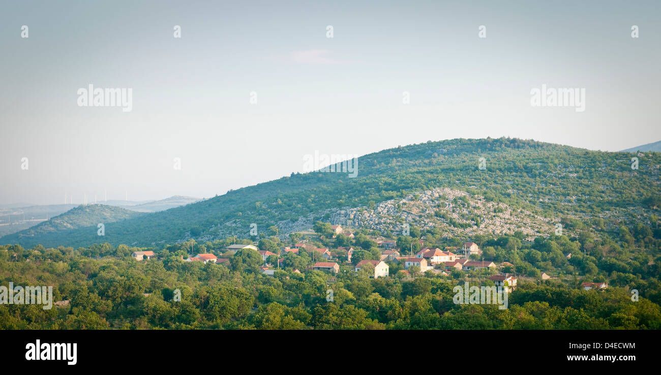 Croatian countryside near Zadar Stock Photo - Alamy