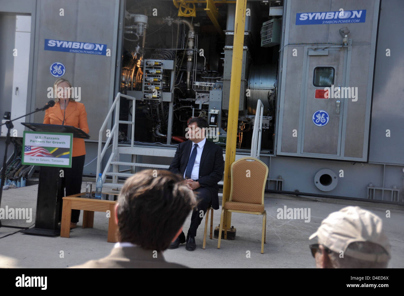 Secretary Clinton Delivers Remarks at the Symbion Power Plant Stock ...