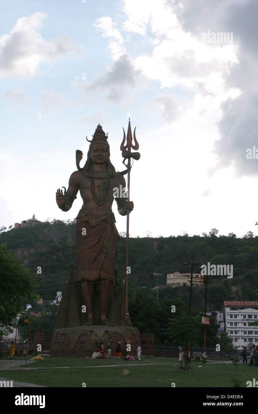 Statue Of Shiva In Haridwar at Johnnie Bell blog