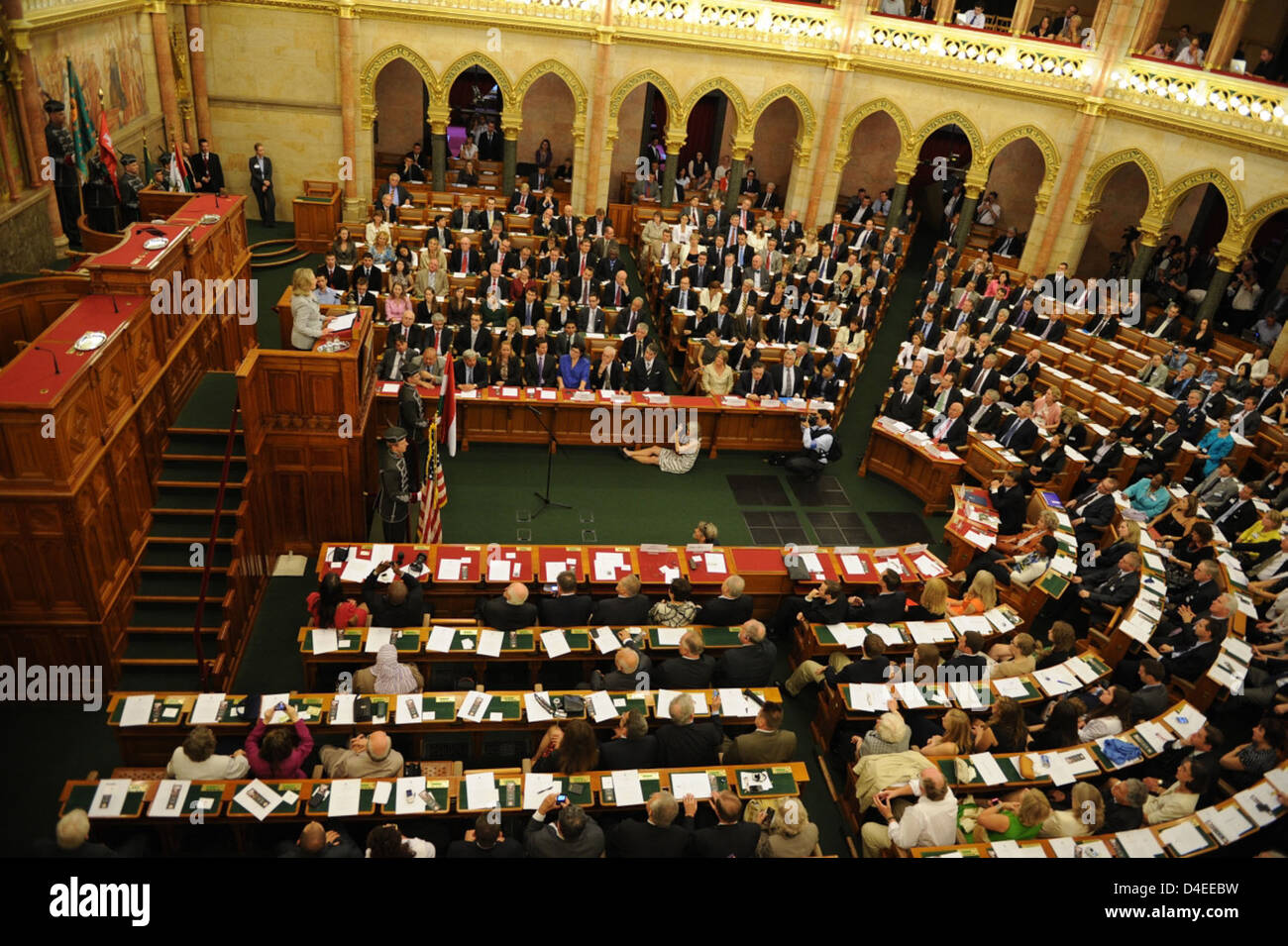 Secretary Clinton Delivers Her Speech During the Inauguration of the ...