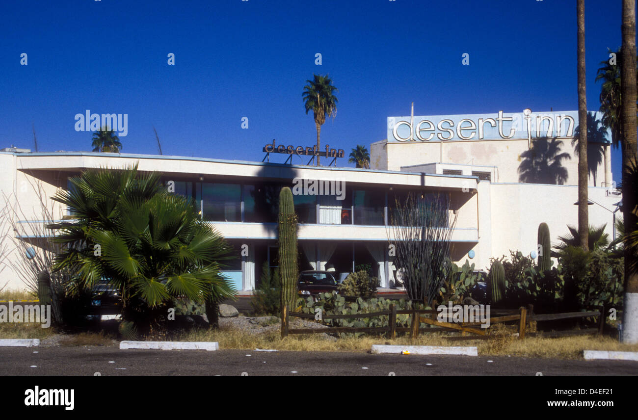 Now disappeared, the former Desert Inn motel in Tucson, Arizona Stock ...