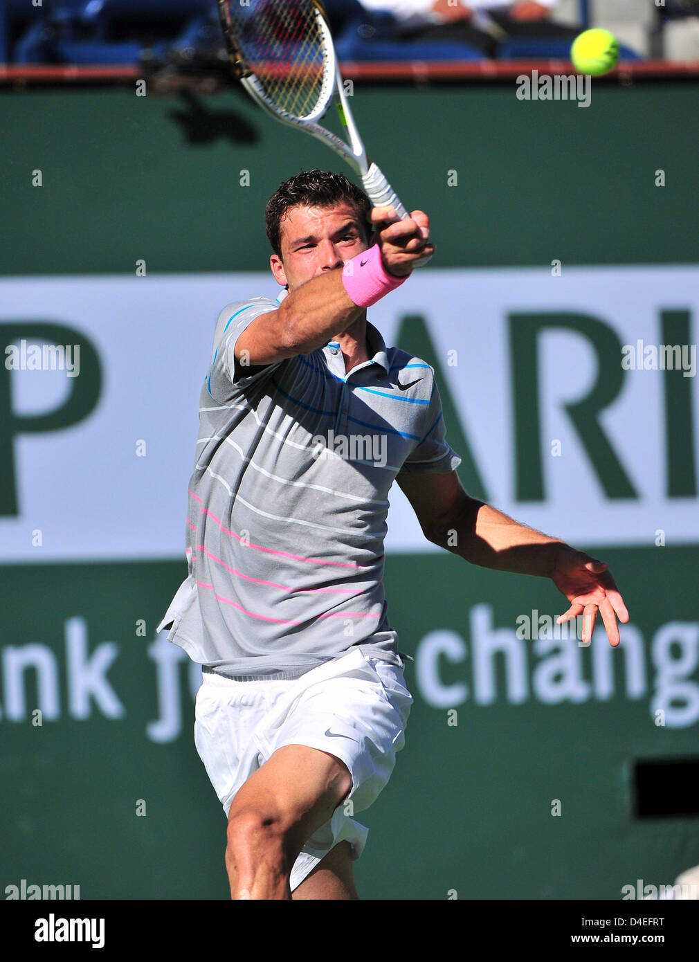 Indian Wells, California, USA. 12th March 2013. [31] Grigor Dimitrov ...