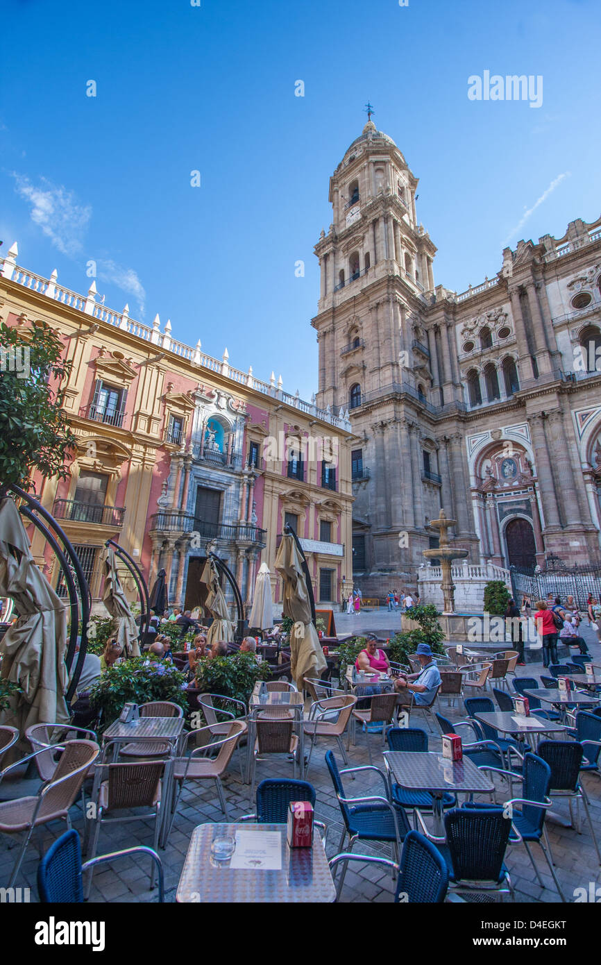 Malaga spain city spring hi-res stock photography and images - Alamy