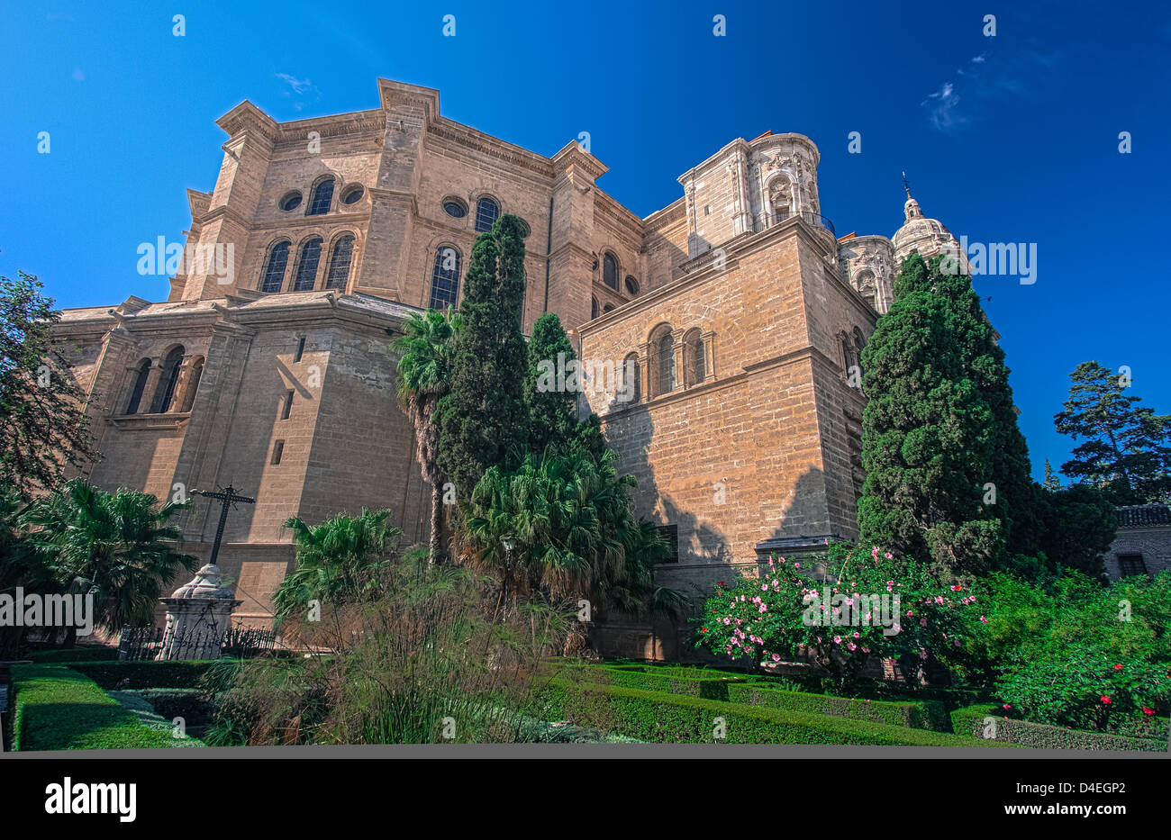 Malaga spain city spring hi-res stock photography and images - Alamy