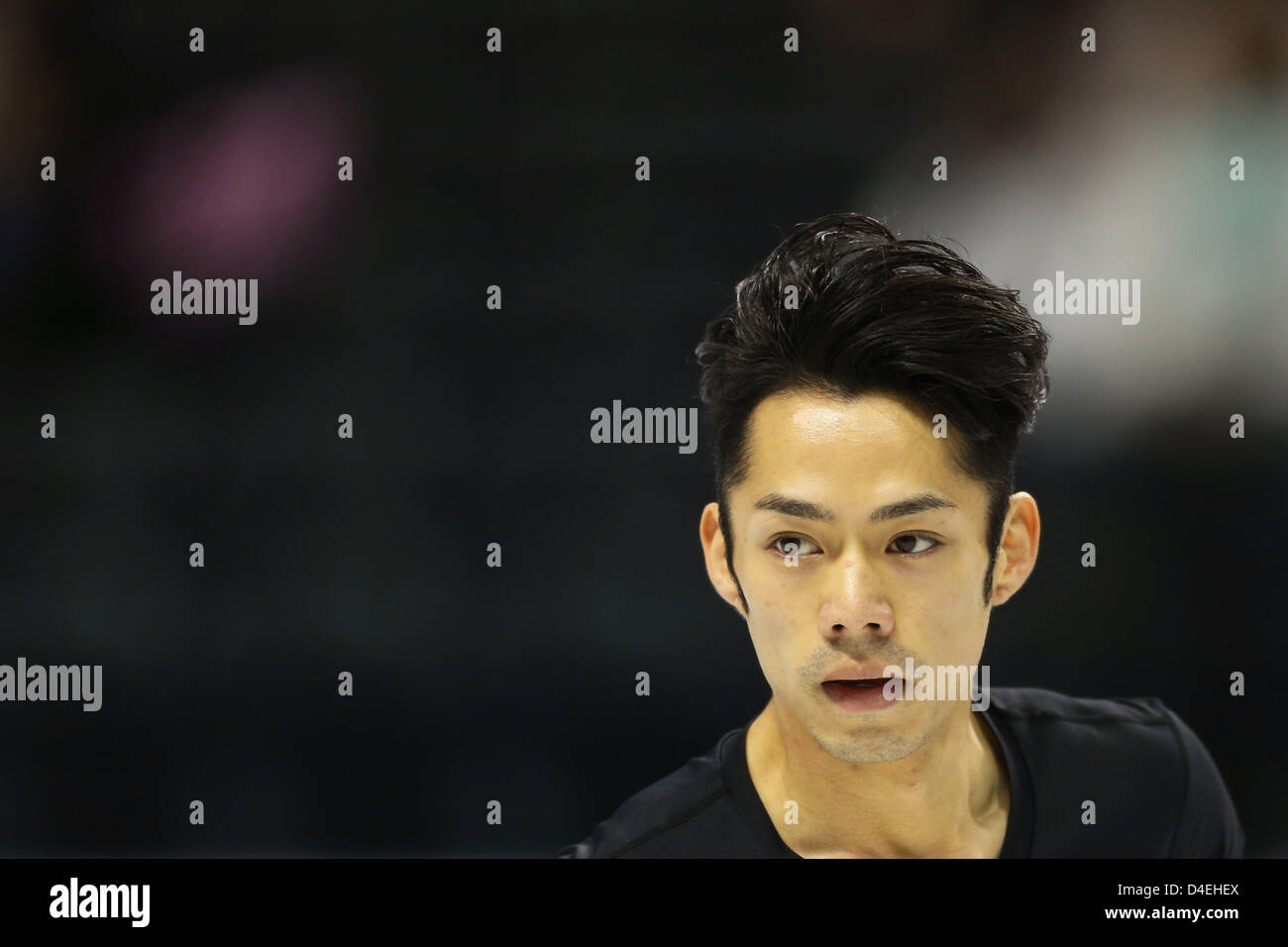 Budweiser Gardens, London, Canada. 12th March 2013. Daisuke Takahashi ...
