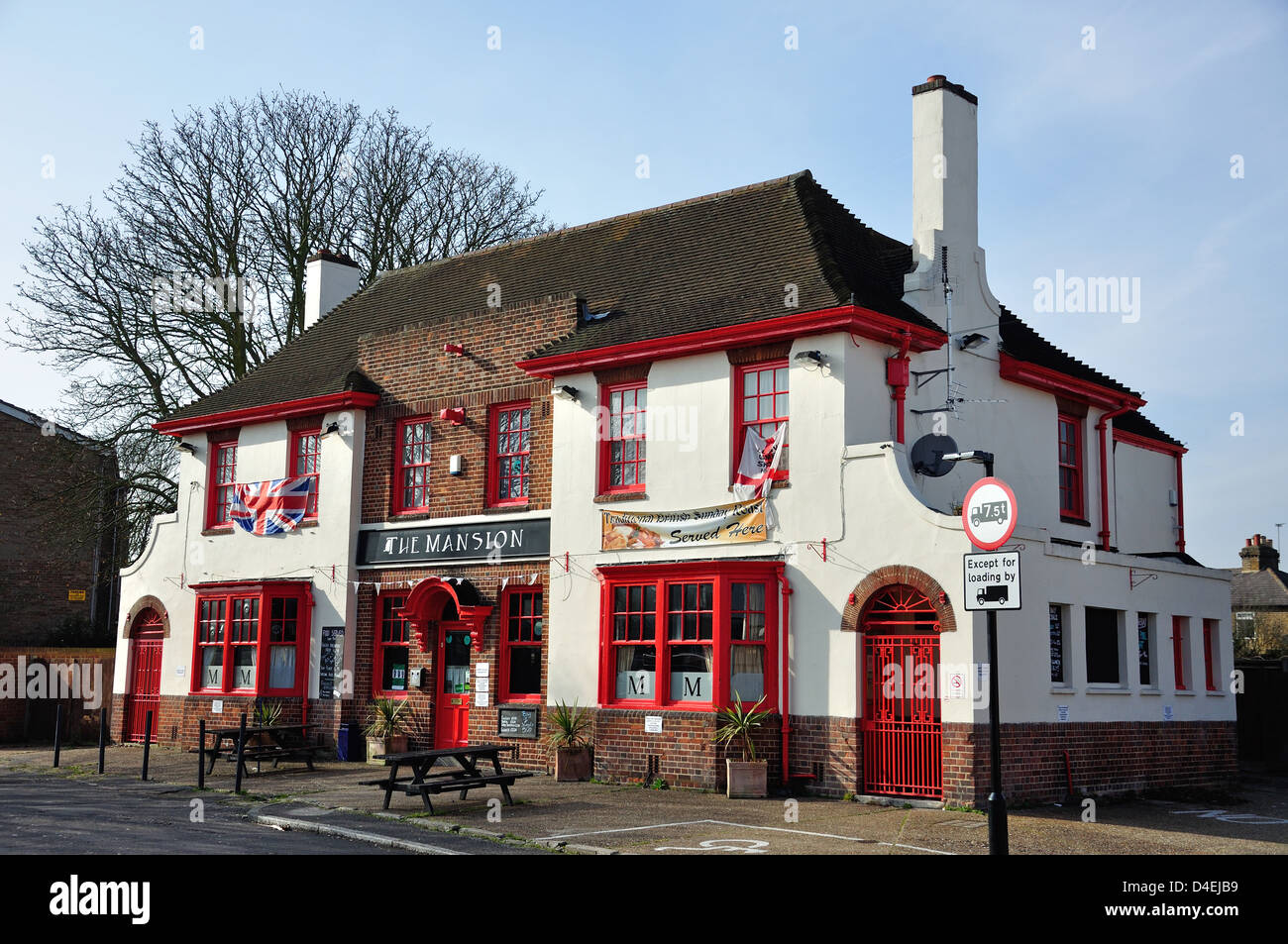 The Mansion Pub, Holly Parade, High Street, Feltham, London Borough of ...