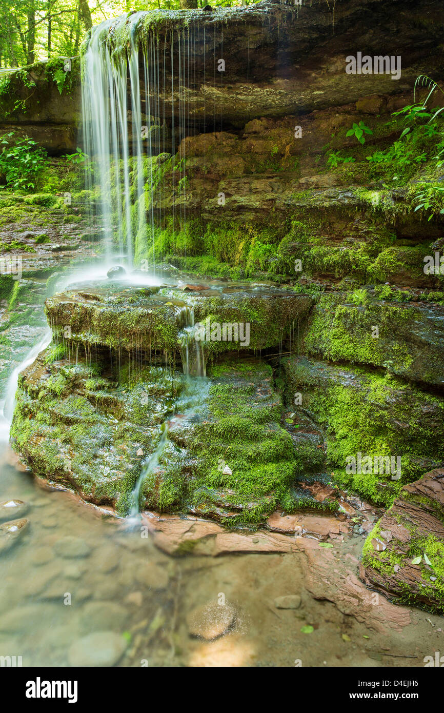 Diamond Falls in Catskill Mountain Region Stock Photo - Alamy