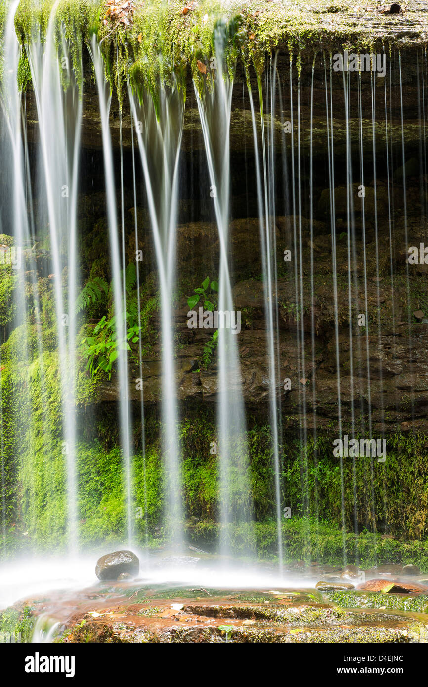 Diamond Falls in Catskill Mountain Region Stock Photo - Alamy