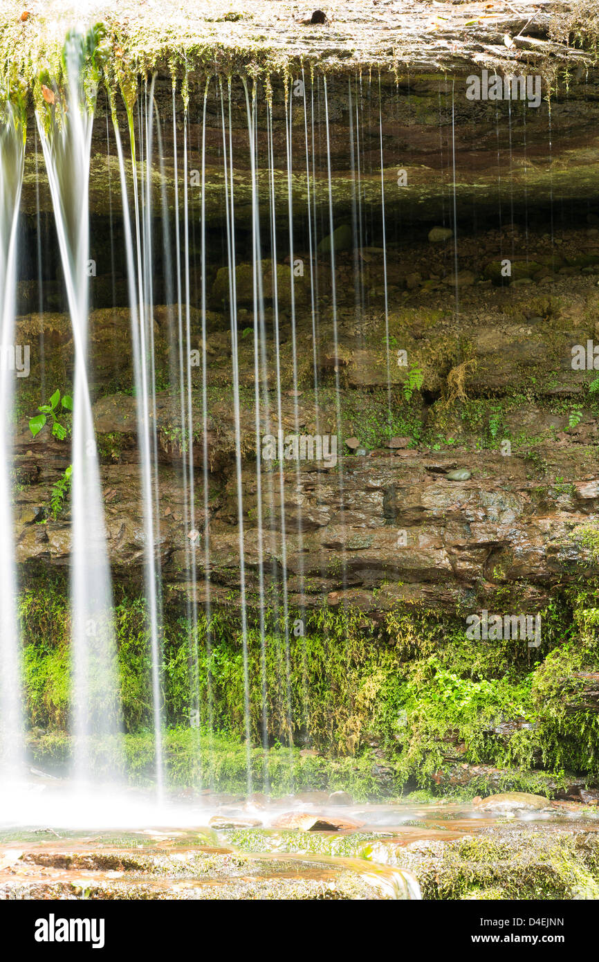 Diamond Falls in Catskill Mountain Region Stock Photo - Alamy