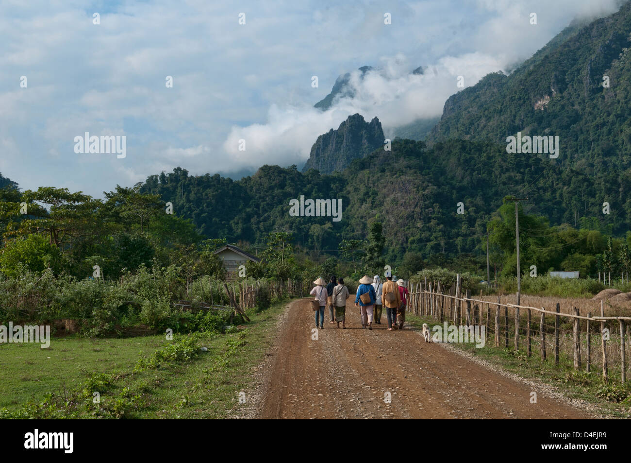 Karst mountains in laos hi-res stock photography and images - Alamy
