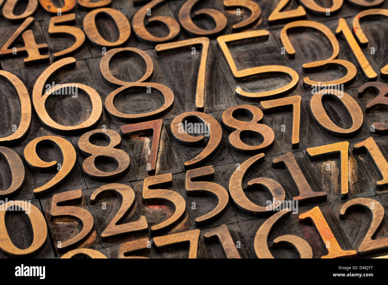 Number blocks hi-res stock photography and images - Alamy