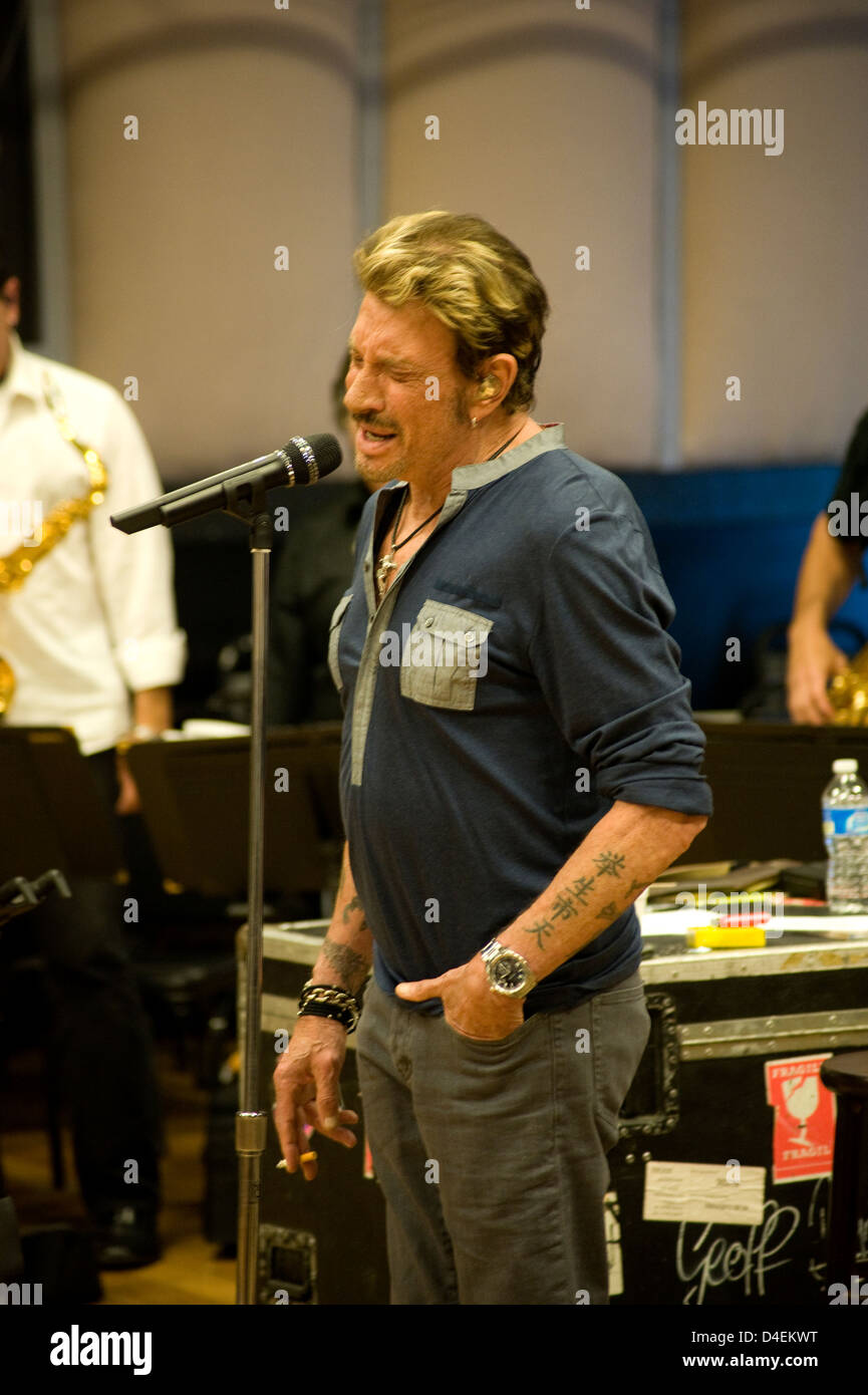 Johnny Hallyday French Singer High Resolution Stock Photography and ...