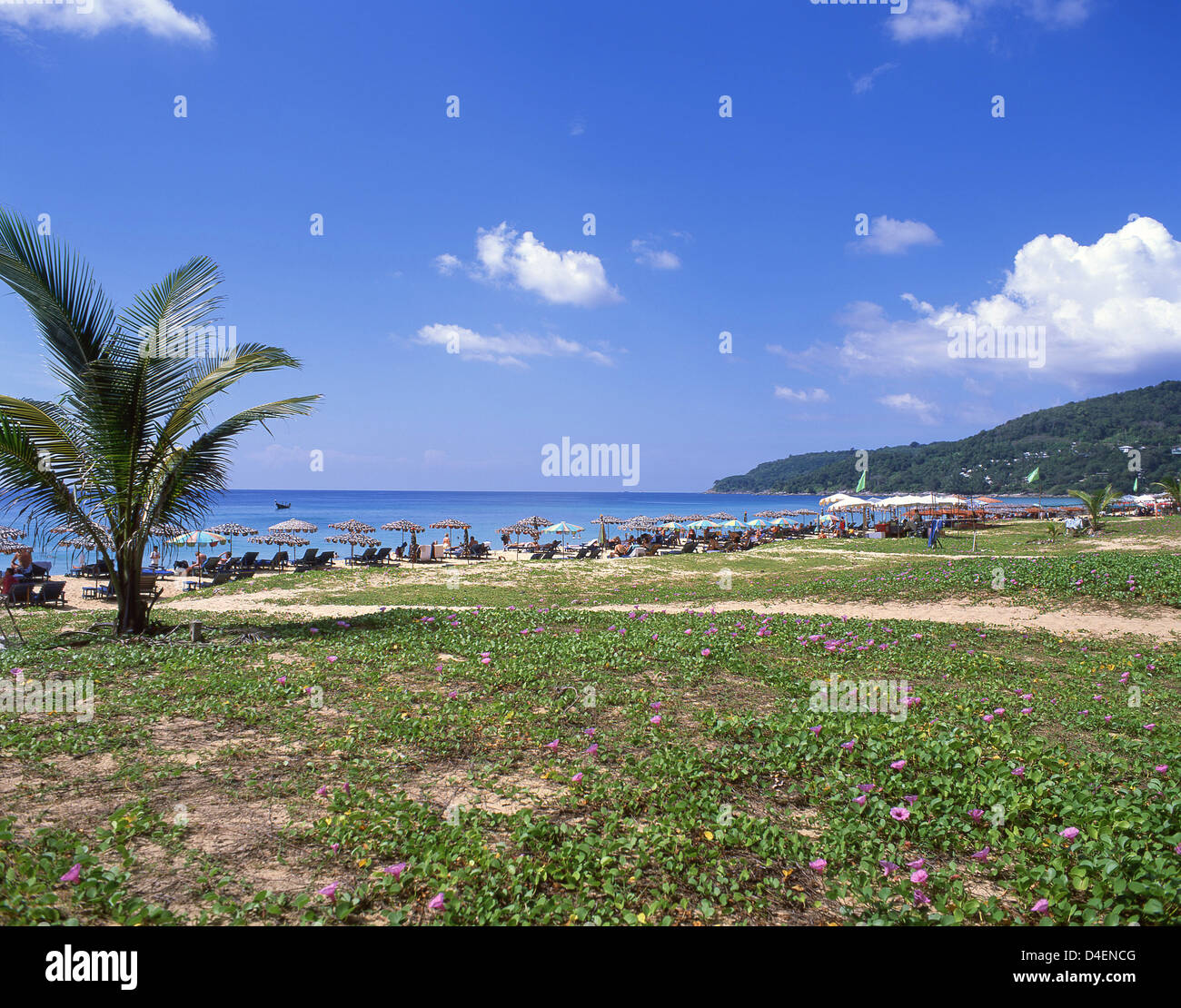 Karon Bay Beach, Karon, Phuket, Phuket Province, Thailand Stock Photo ...
