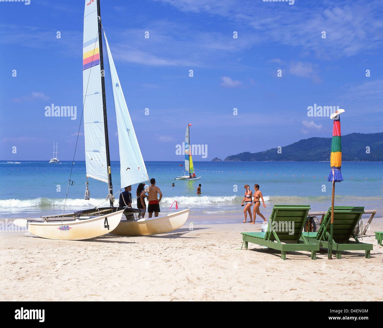 Patong Beach, Patong, Puket, Phuket Province, Thailand Stock Photo - Alamy