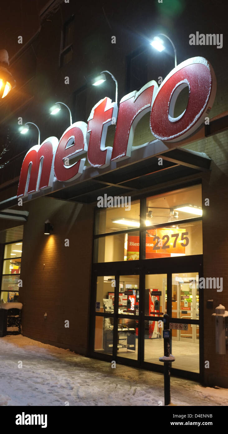 Metro inc. Is a food retailer throughout Ontario and Quebec. The ...